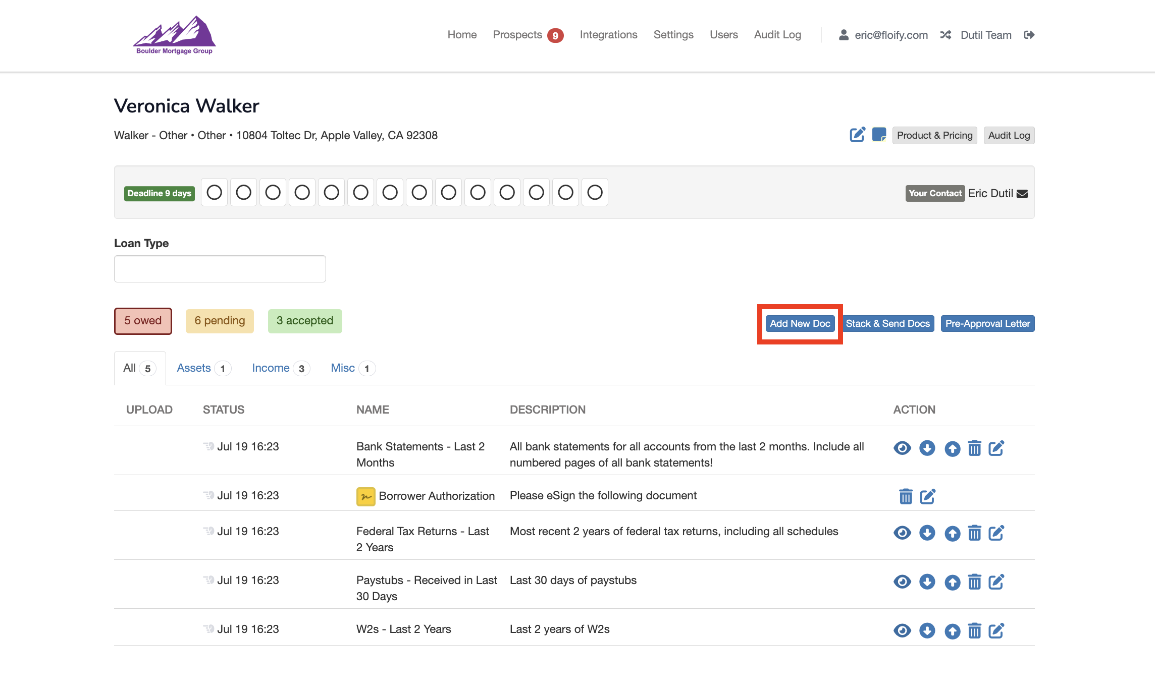 Running Soft and Hard Credit Reports Manually – Floify Help Center