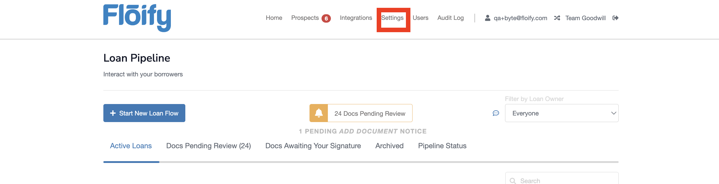 Byte License Sync – Floify Help Center