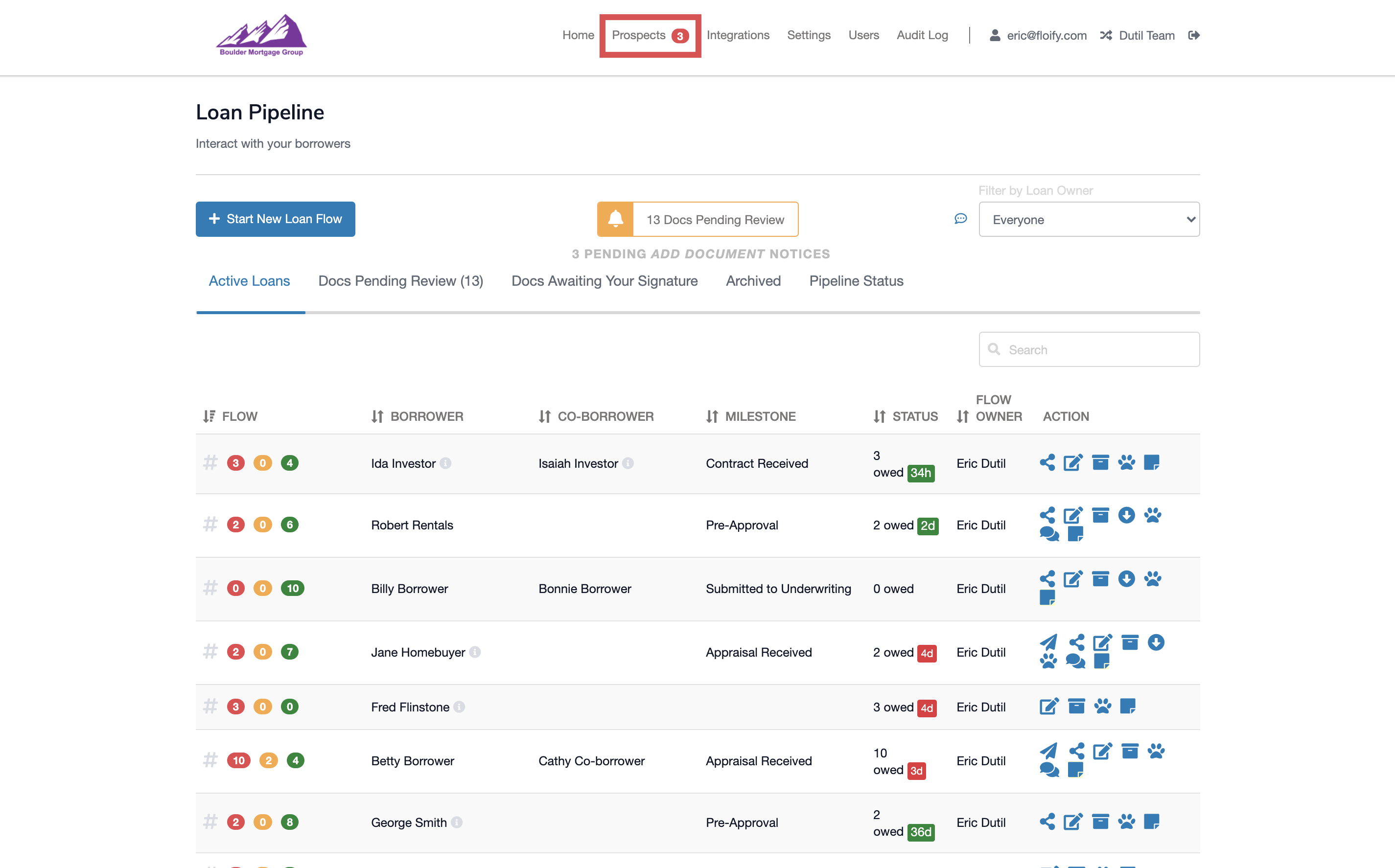 Add A New Prospect – Floify Help Center