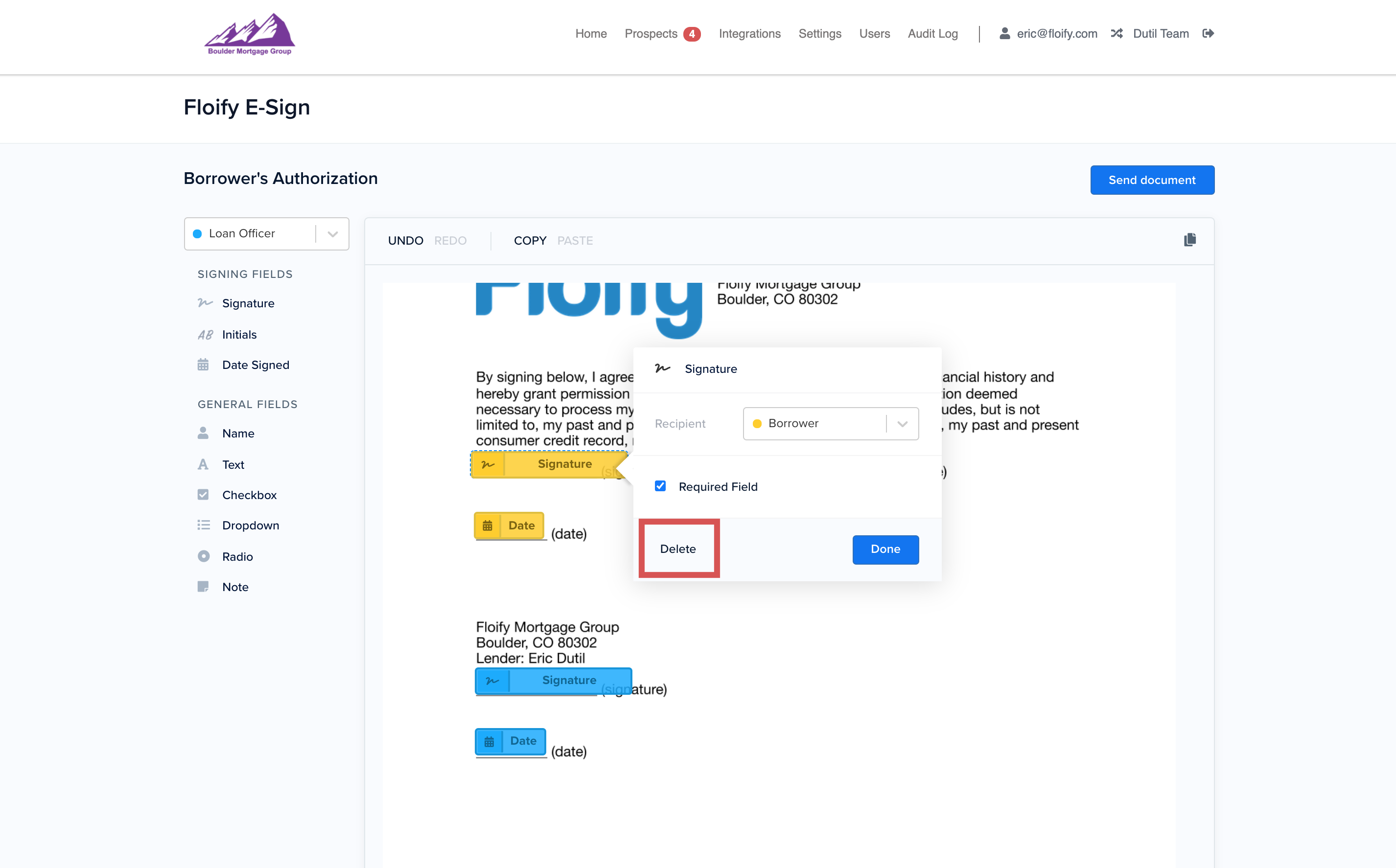 Floify E-Sign Tutorial – Floify Help Center