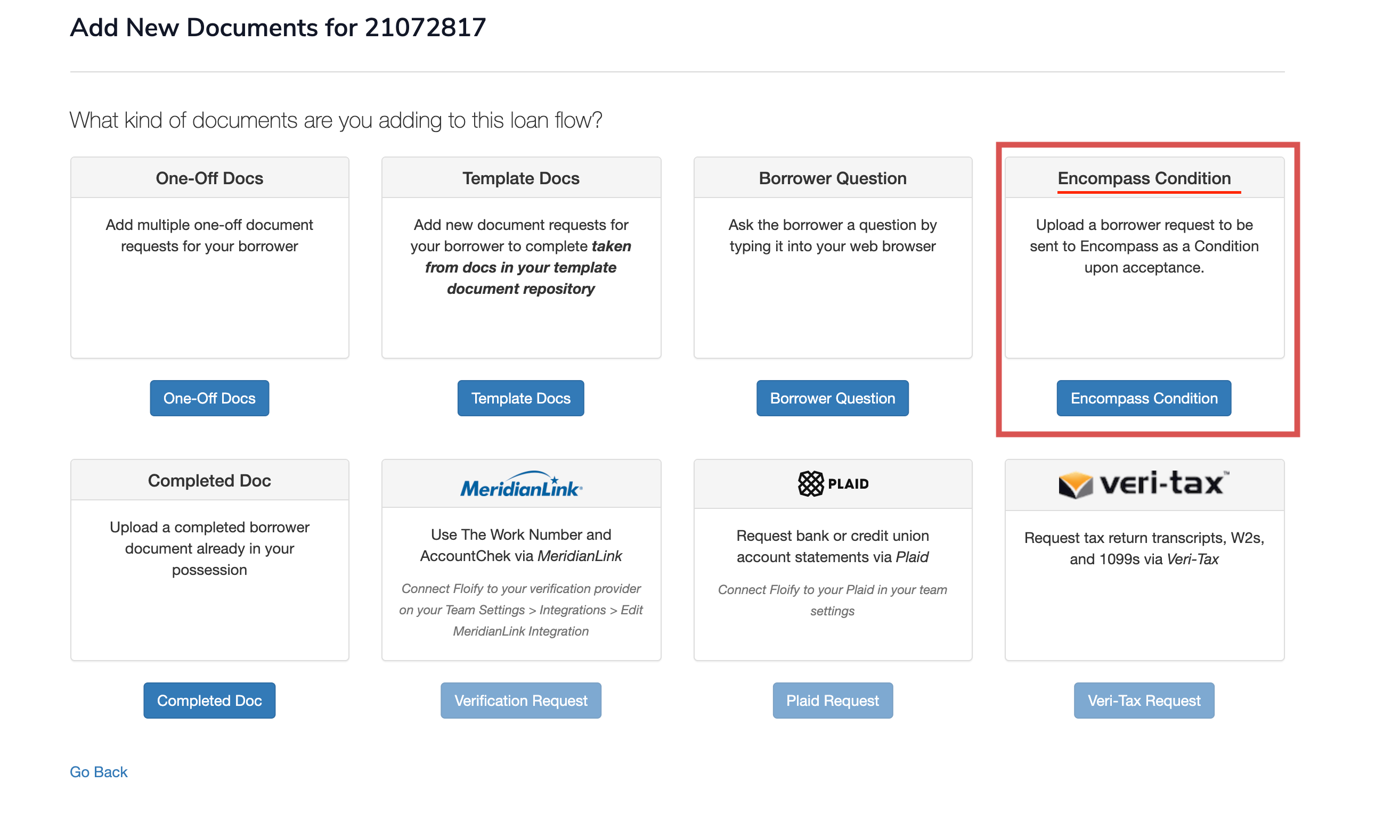 Set Up Encompass Conditions to Floify Document Requests – Floify Help ...