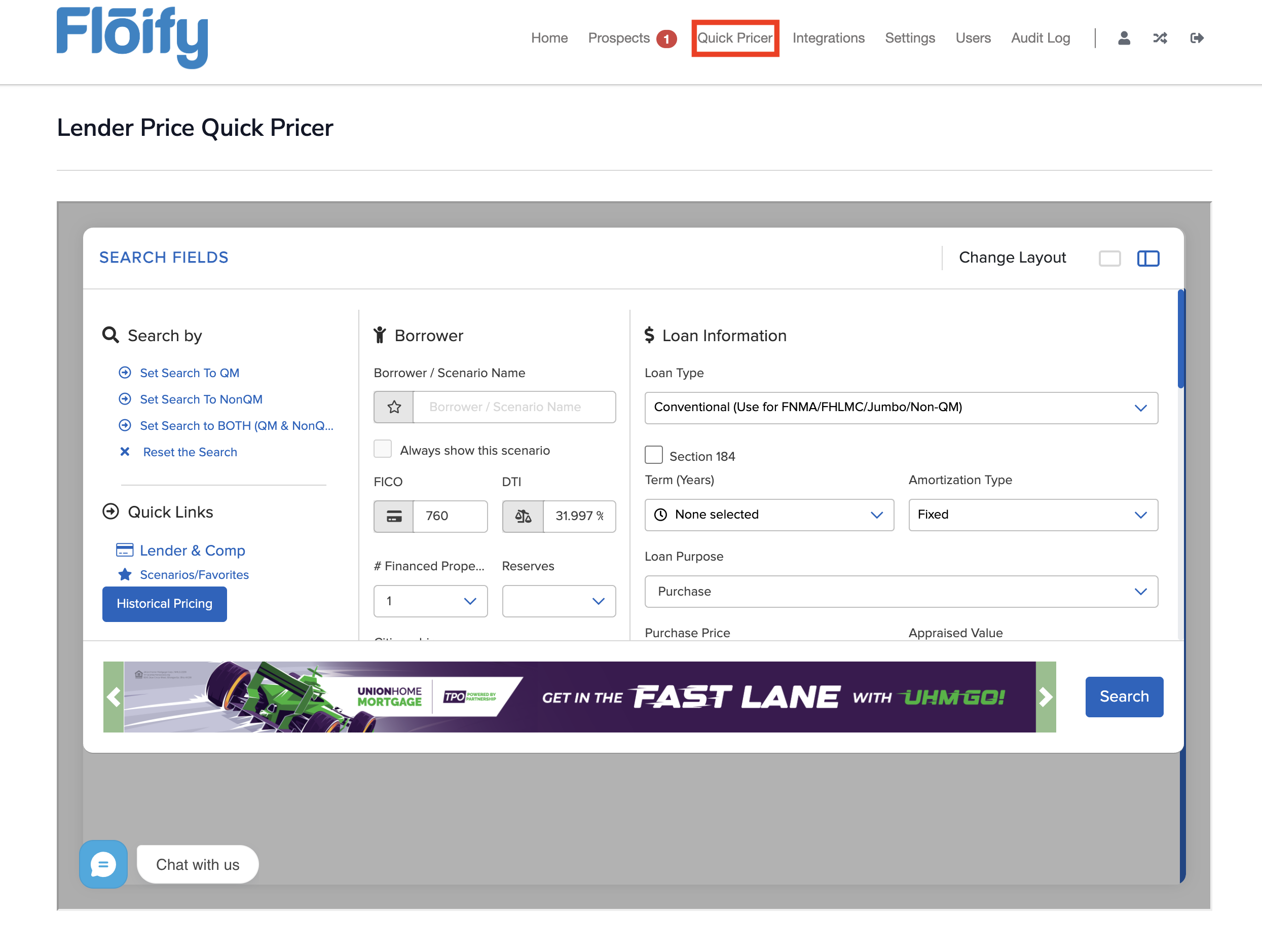 Lender Price Product and Pricing Tools – Floify Help Center