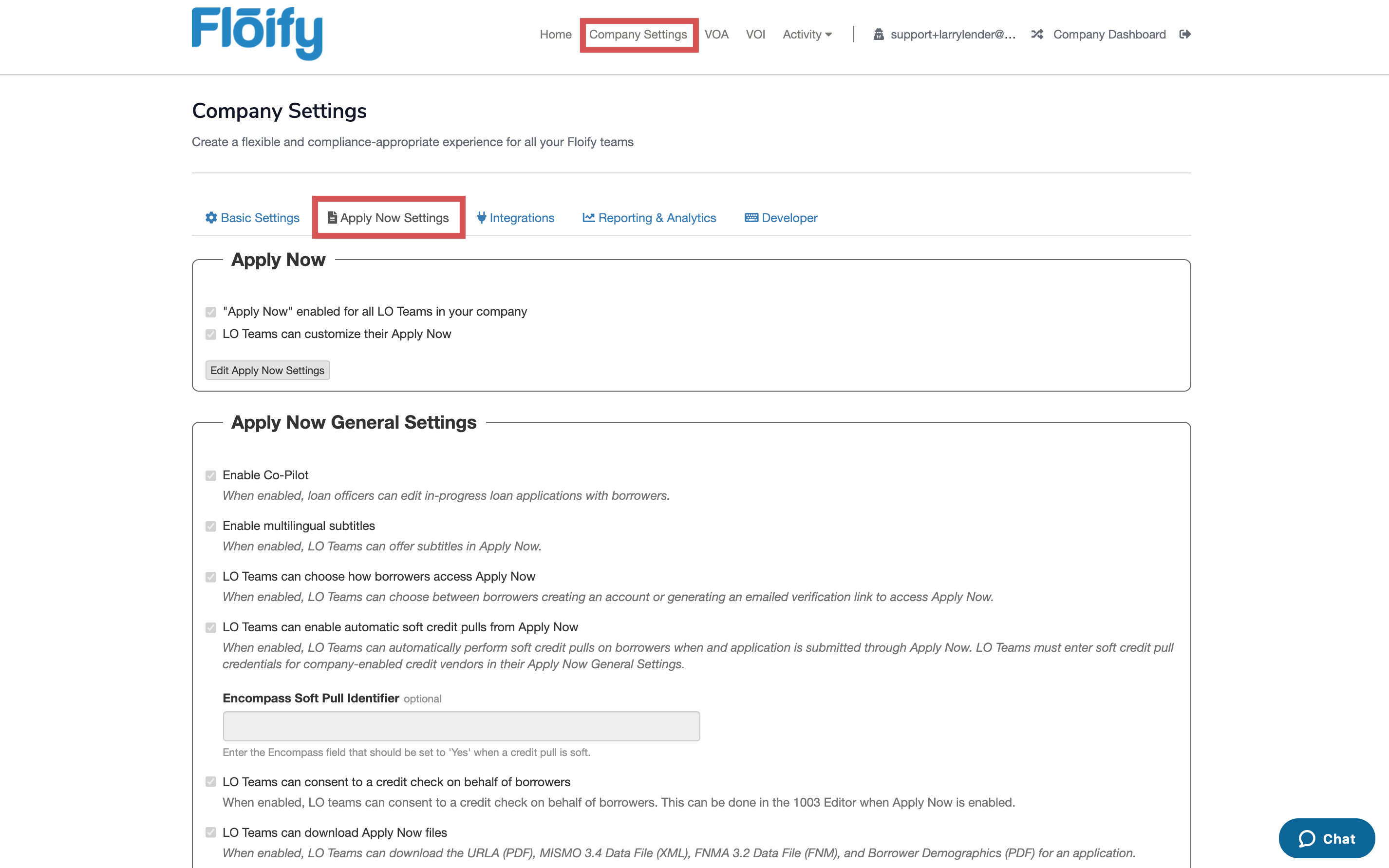Create Company Level Custom Questions – Floify Help Center